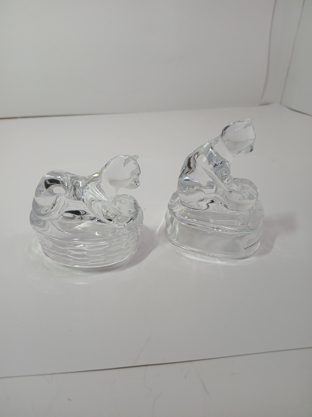 Avon Crystal Cat Figurines - Etsy