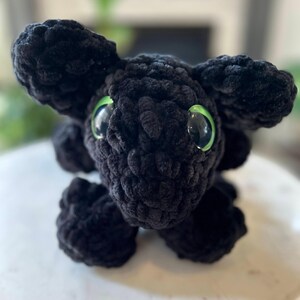 MADE TO ORDER Toothless Crochet Plushie Handmade How to Train Your ...