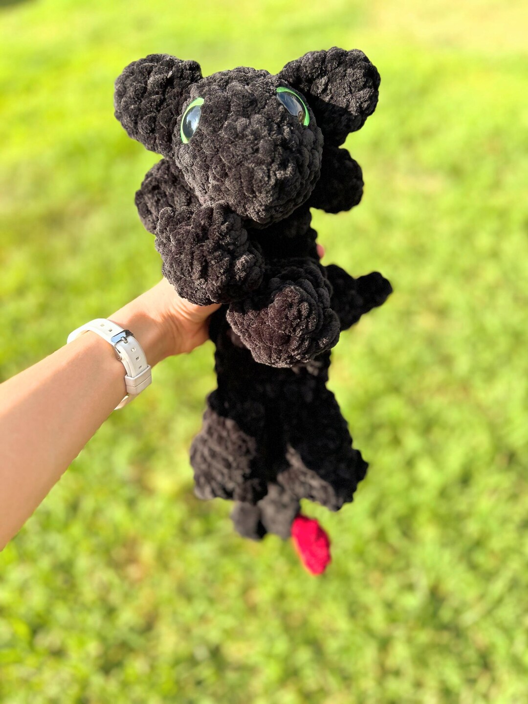 MADE TO ORDER Toothless Crochet Plushie Handmade How to Train Your ...