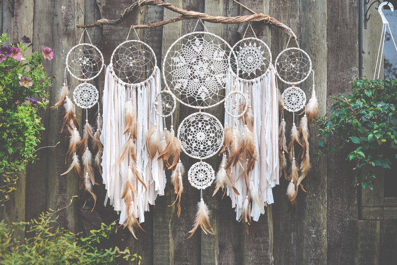 Dream catcher wall hanging Dream catcher Bohemian room | Etsy