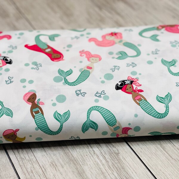 Riley Blake Mermaid - Etsy