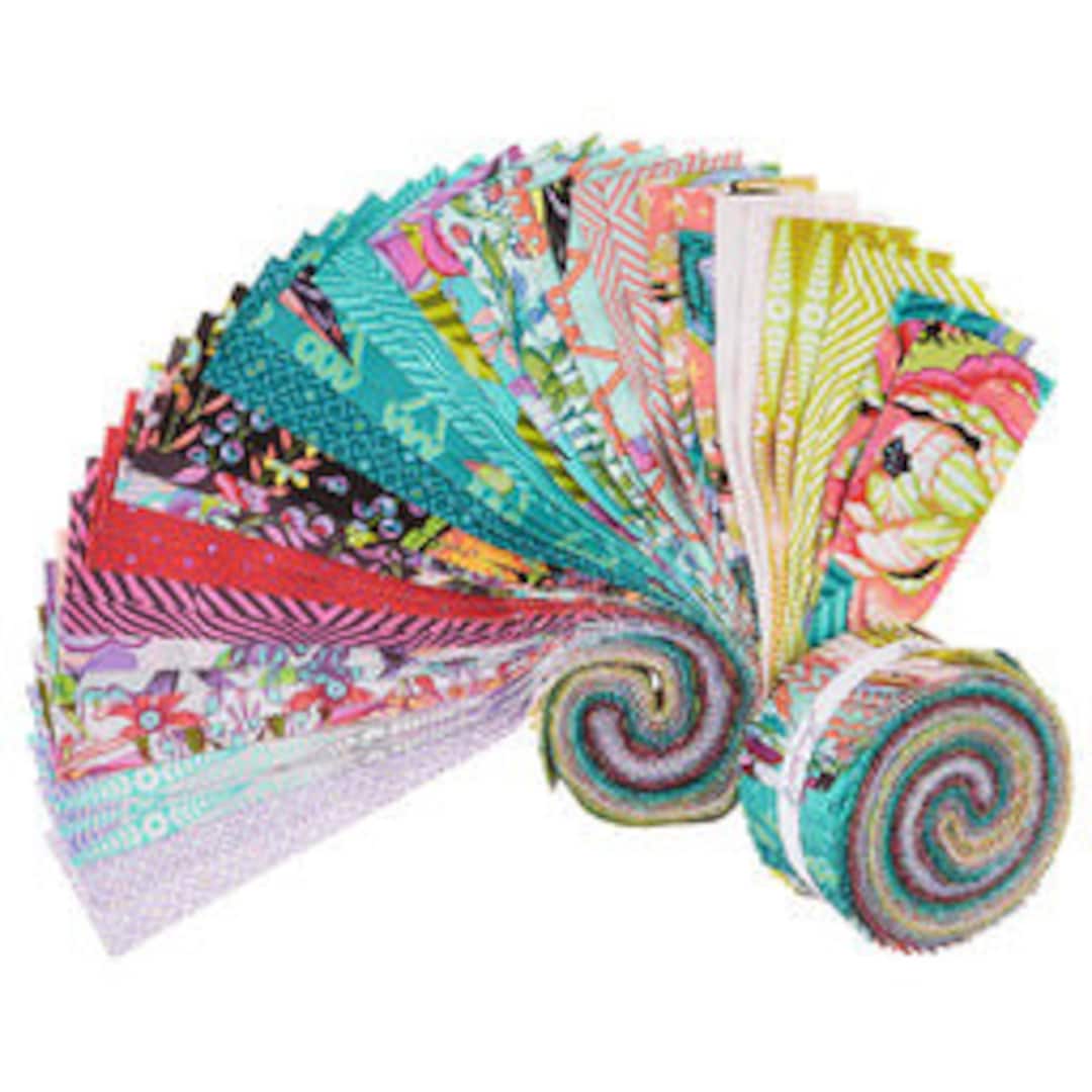 Moon Garden, Design Roll, by Tula Pink, for Freespirit Fabrics, 2 1/2 ...