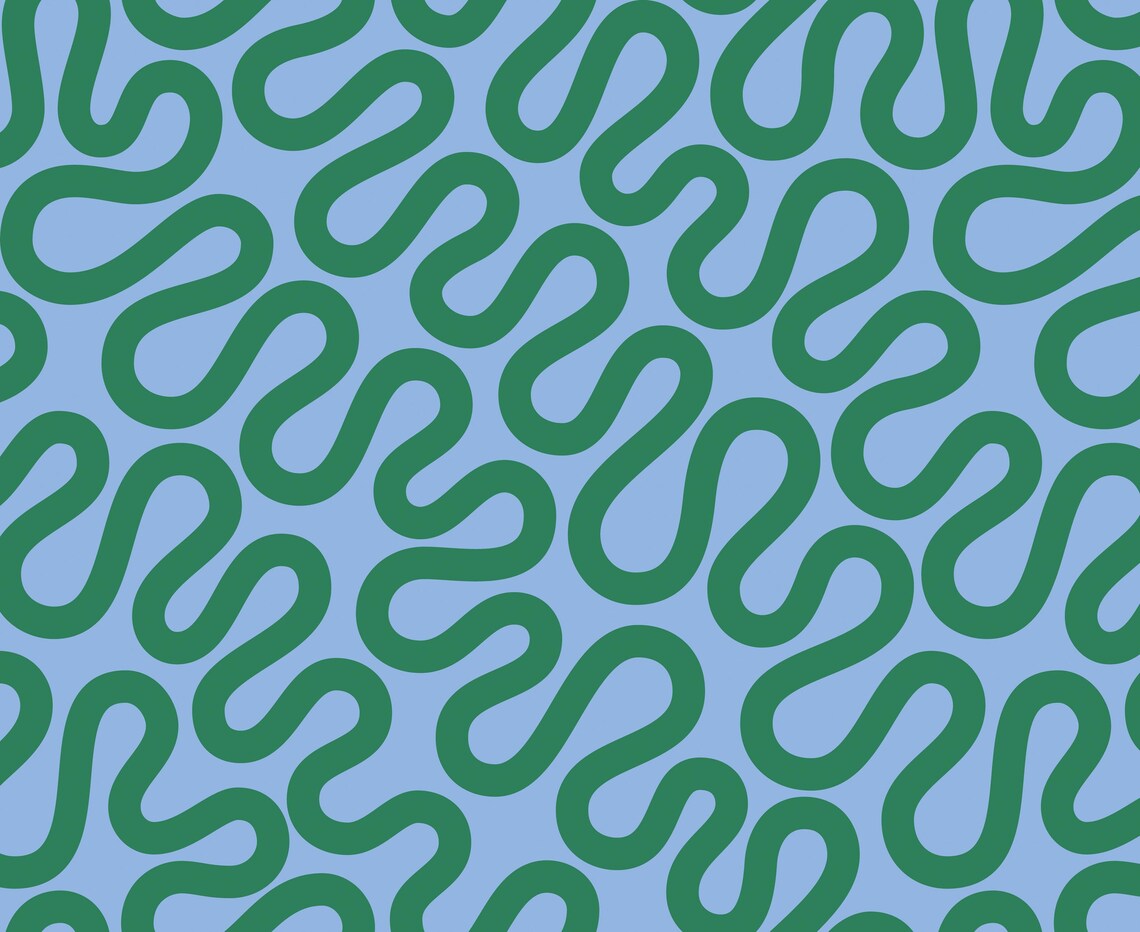 Groove, Wavy Geometrics, Squiggles, in Spring, by Emily Van Hoff, 42372 ...