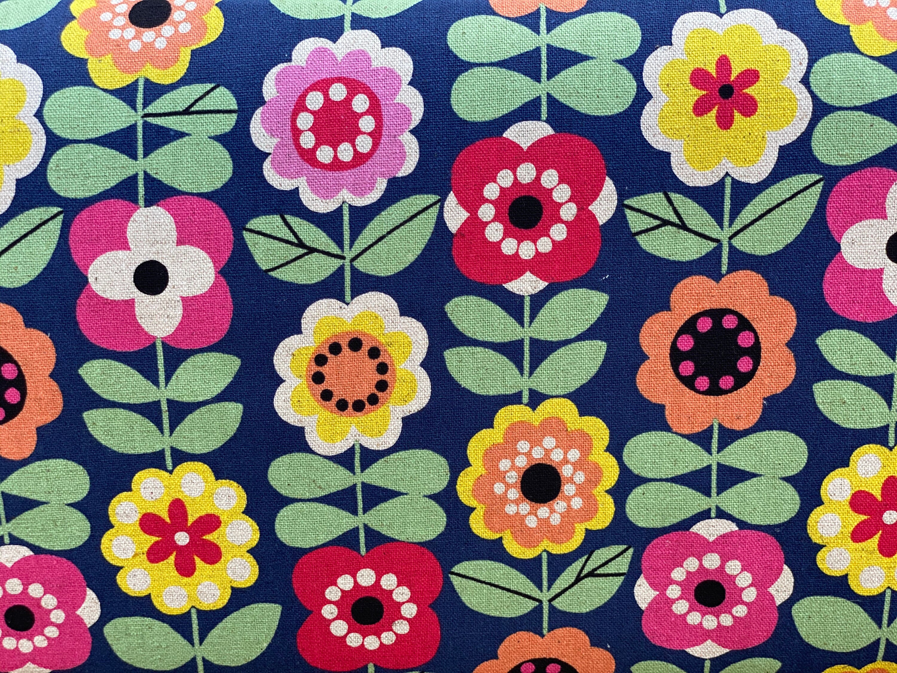 KOKLOA-46020-002-A Terve One Way Flower - CANVAS, sold by the 1/2 yard ...