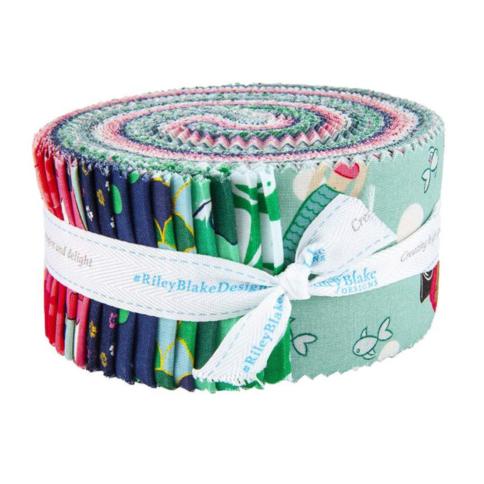 Ahoy Mermaids Collection by Melissa Mortenson for Riley Blake, 2 1/2 ...