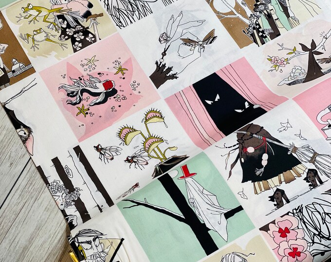Alexander Henry A Ghastlie Casting Cotton Fabric BTY - Etsy