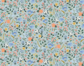 Rifle Paper Company Bramble Fields Light Blue Fabric - Etsy