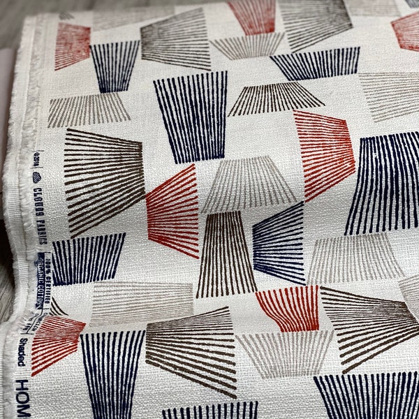 Barkcloth Fabric by the Yard - Etsy