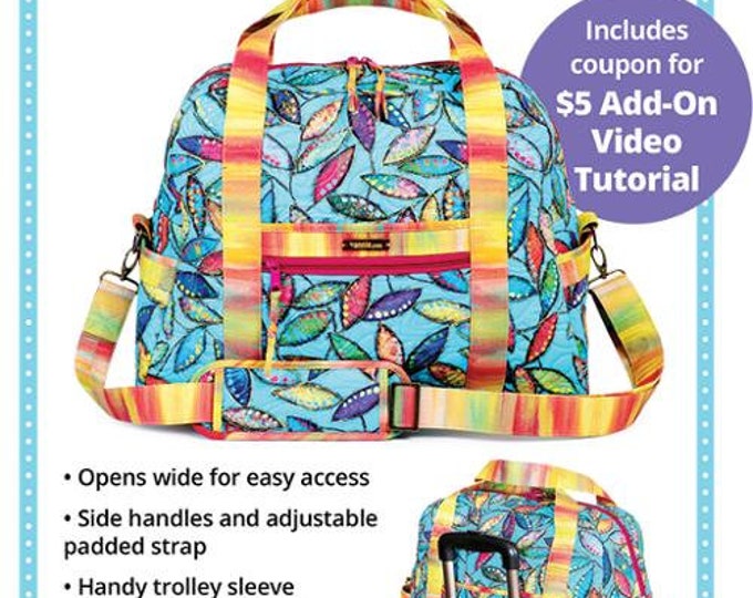 Ultimate Travel Bag 2.0, PBA 2512, Patterns, by Patterns by Annie - Etsy