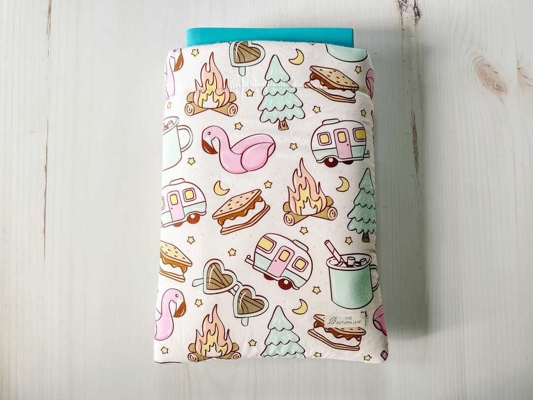 Pink Flamingo Pool Floats & Smores Summer Campfire Book Cozy Beach Book ...
