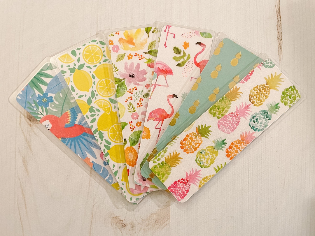 Summer Tropics Bookmarks | Summer Bookmark | Beach Bookmark | Cute ...