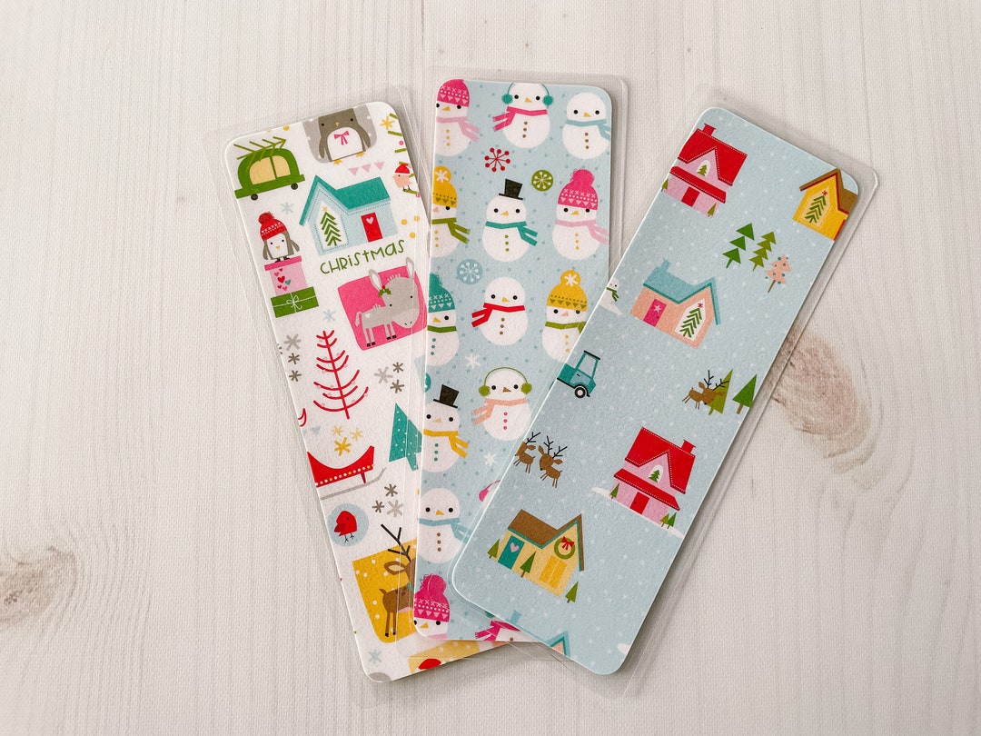 Christmas Joy Bookmarks | Christmas Bookmark | Winter Bookmark | Gift ...