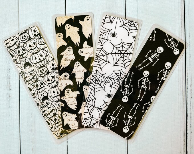 Spooky Halloween Bookmarks - Etsy