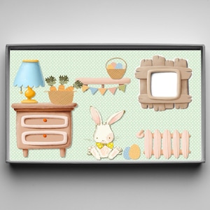 Easter Bunny in a Box, Easter Gifts for Kids, Miniature Bunny, Tiny ...