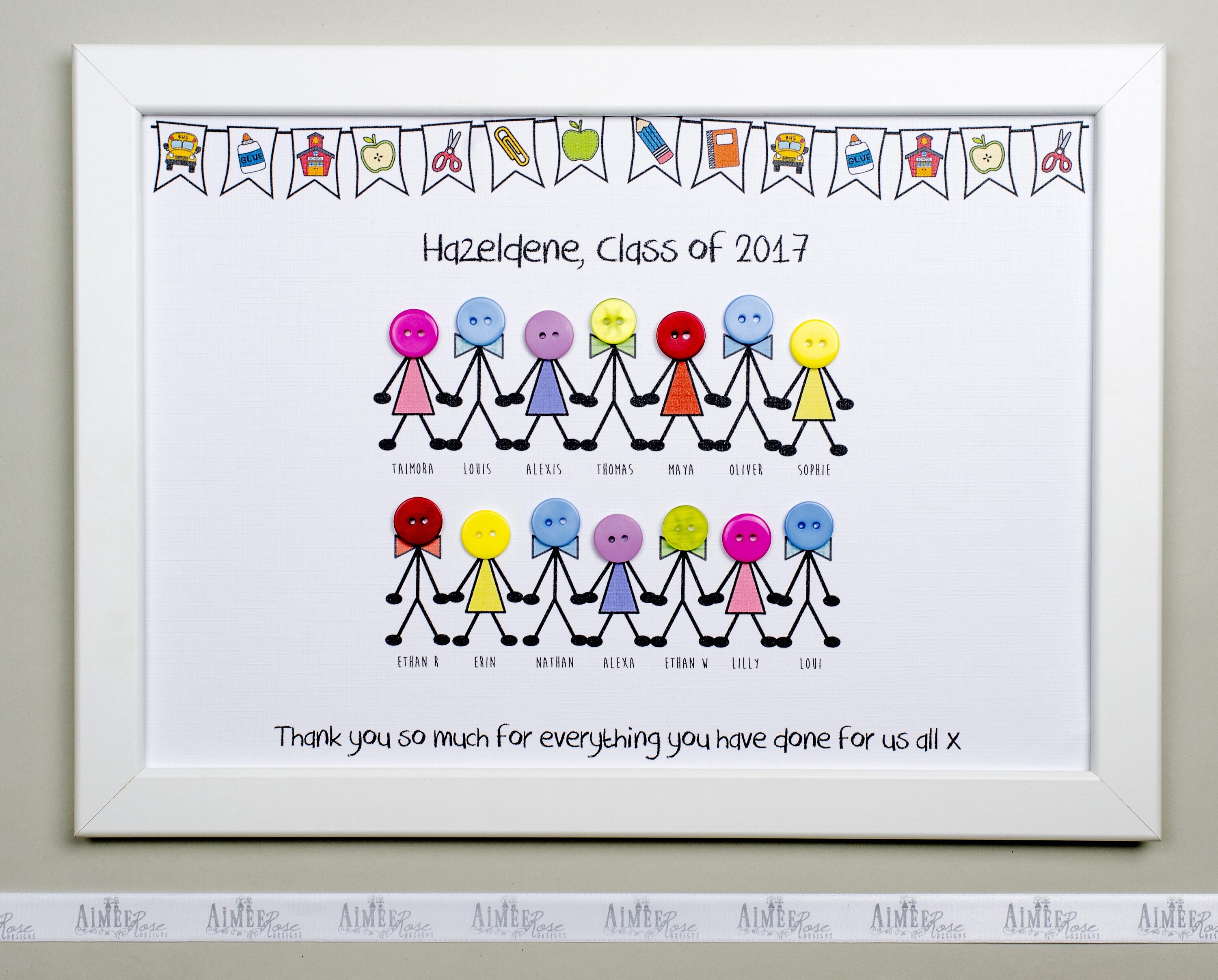 School Class Gift Teacher Gift Present for Teacher Thank - Etsy UK