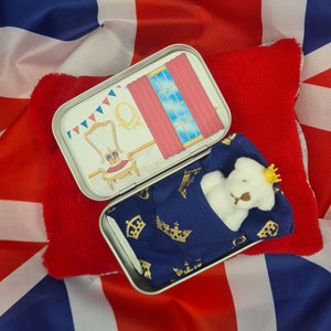King Charles III Commemorative Bear, Children's Coronation Keepsake ...