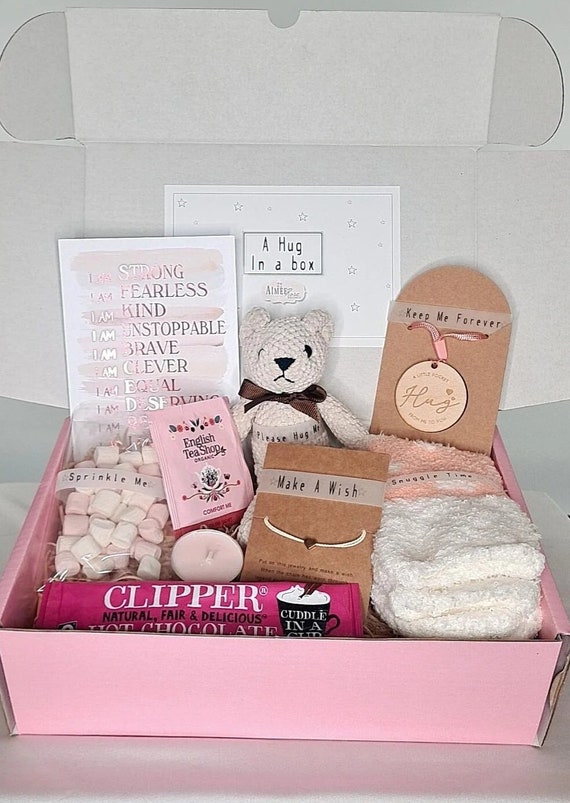 The Sending Hugs Box Self Care Gift Pamper Box Pick Me - Etsy UK