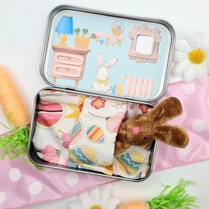 Easter Bunny in a Box, Easter Gifts for Kids, Miniature Bunny, Tiny ...