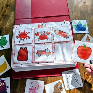 Color Busy Book, Busy Book, Preschool Learning, Quite Book, Toddler ...