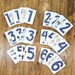 Bluey Number Flashcards, Blue Heeler, Flashcards, Learning Flashcards ...