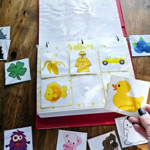 Color Busy Book, Busy Book, Preschool Learning, Quite Book, Toddler ...