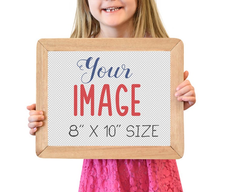 Child Blank School Sign Mockup Chalkboard School Design for - Etsy