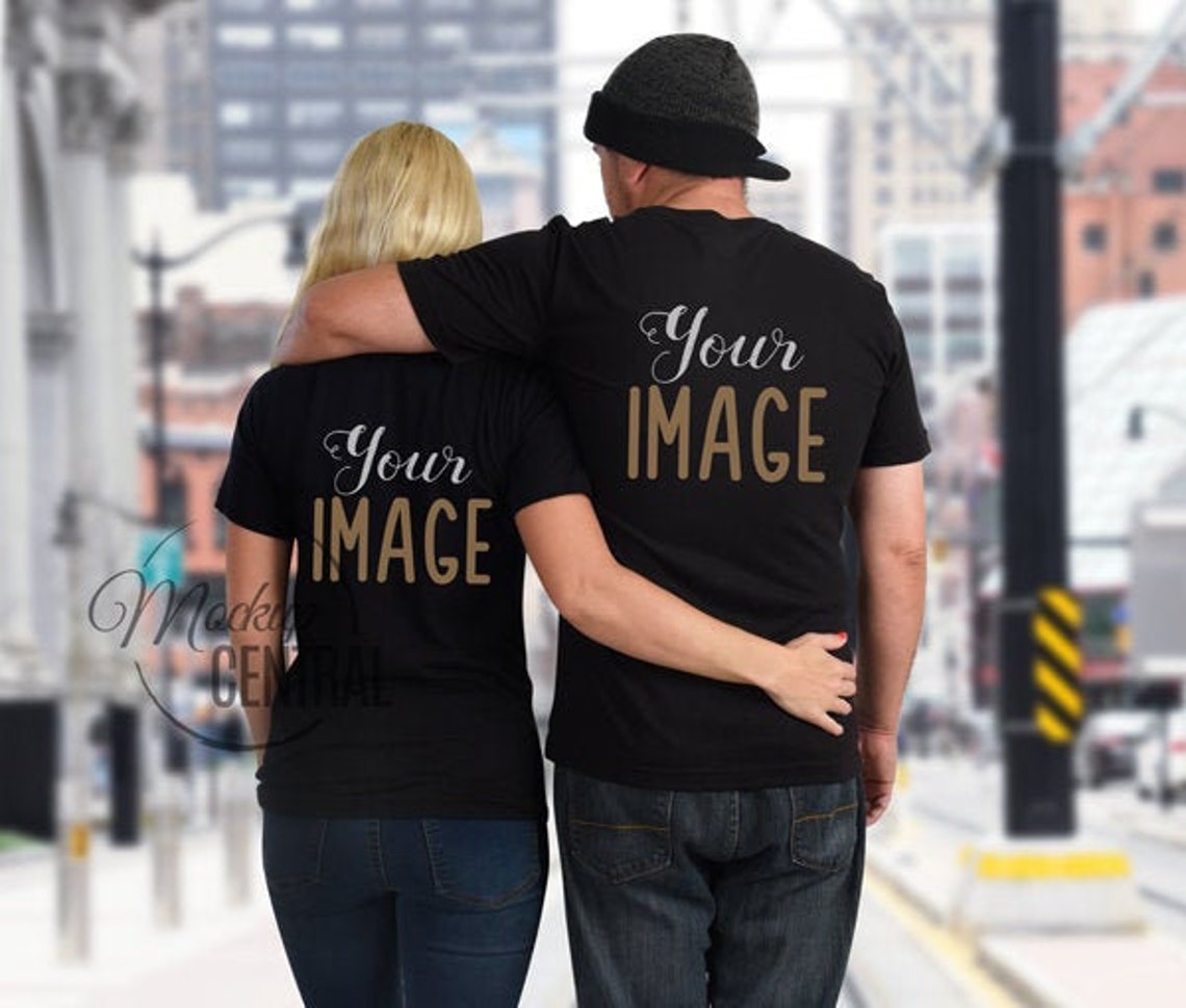 Boyfriend and Girlfriend His & Her Couple's Matching Blank | Etsy