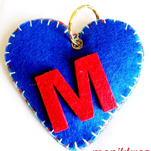 Felt Keychain - Etsy
