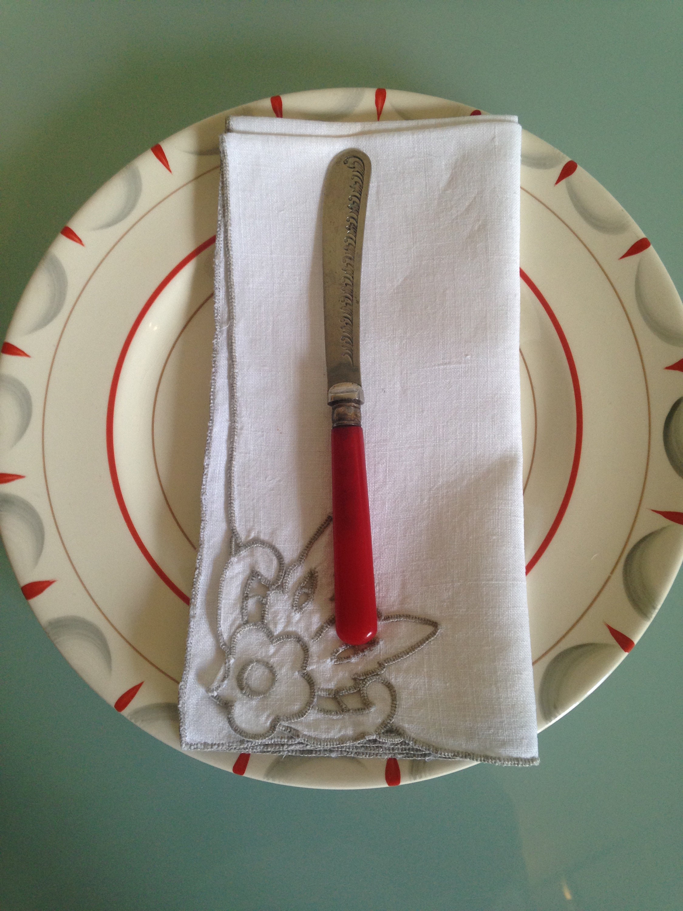 Quality Table Napkins Vintage Belgian Linen Set of Six - Etsy