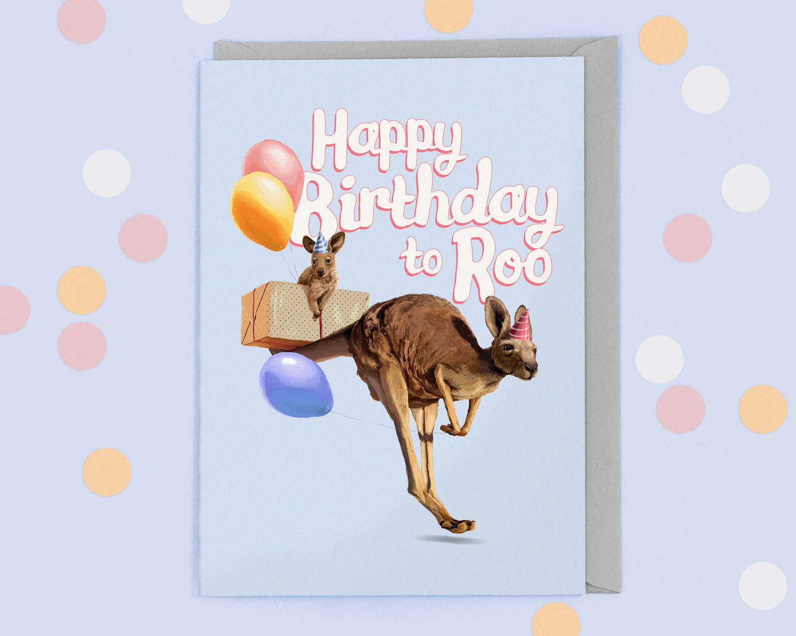 Cute Kangaroo Punny Birthday Card Funny Pun - Etsy UK