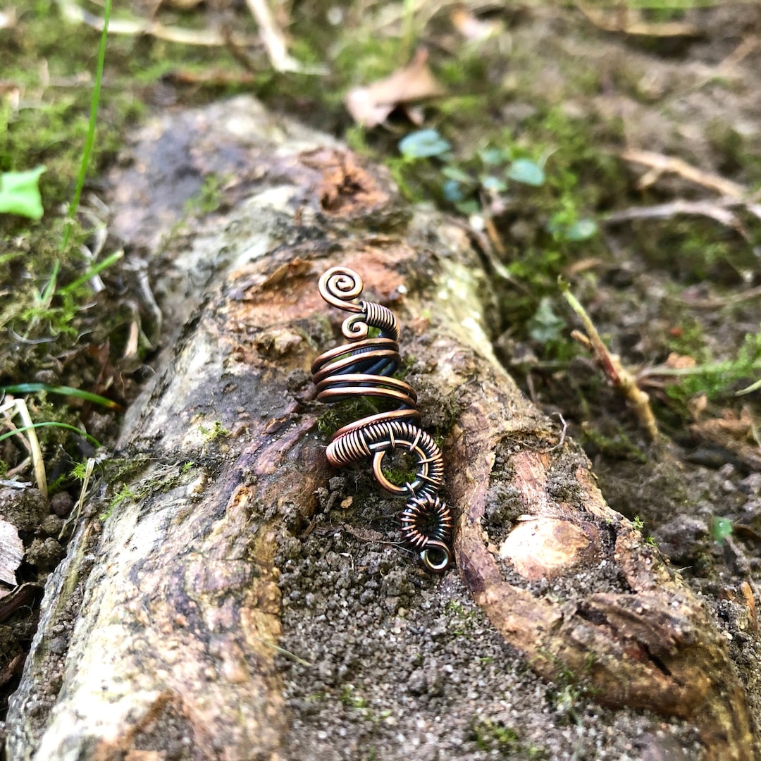 Unique Copper Dreadlock Beads, Loc Bead, Dreadlock Accessory, Tribal ...