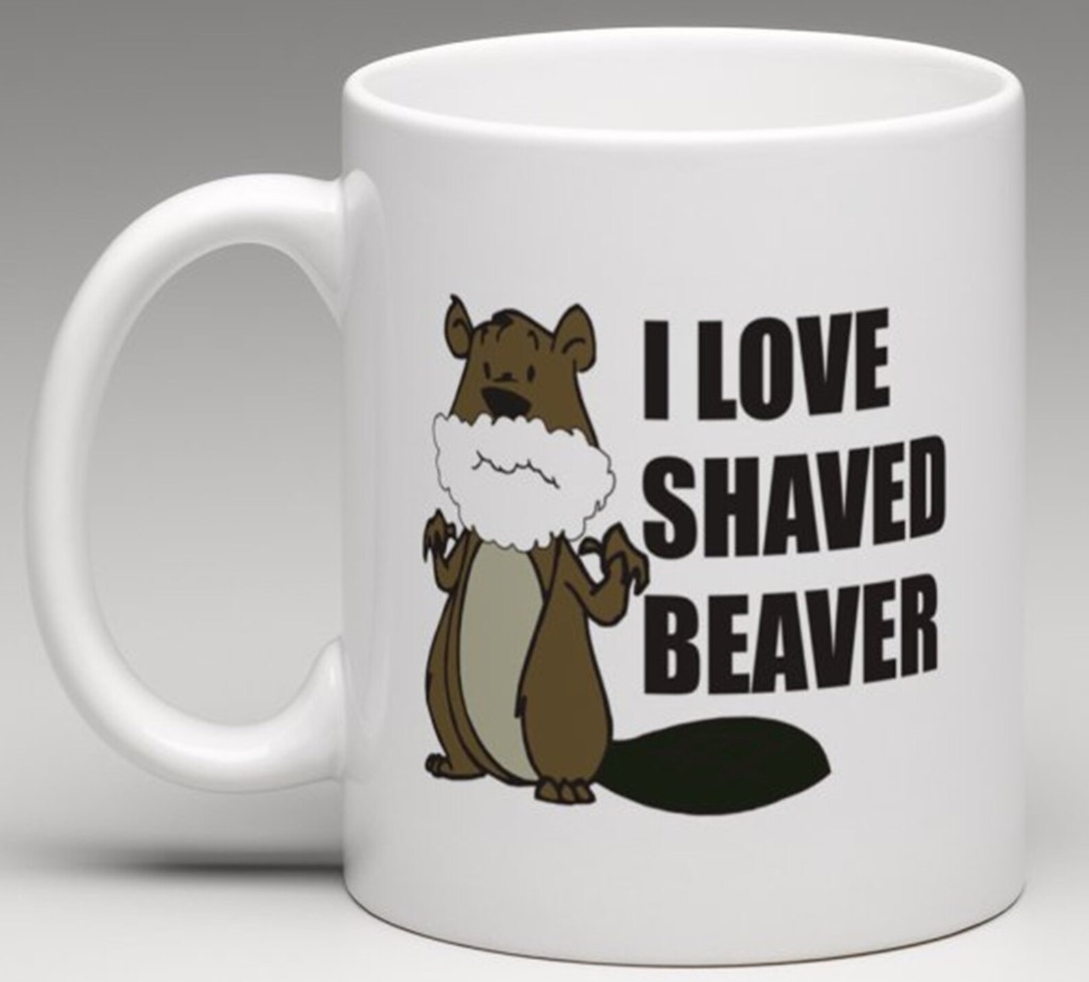 I Love Shaved Beaver Novelty Mug - Etsy.de