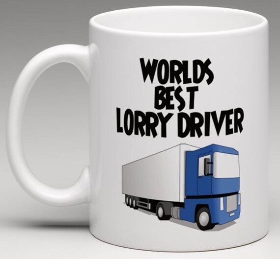 Kitchen & Dining The Worlds Best Lorry Driver Mug Drink & Barware Home ...