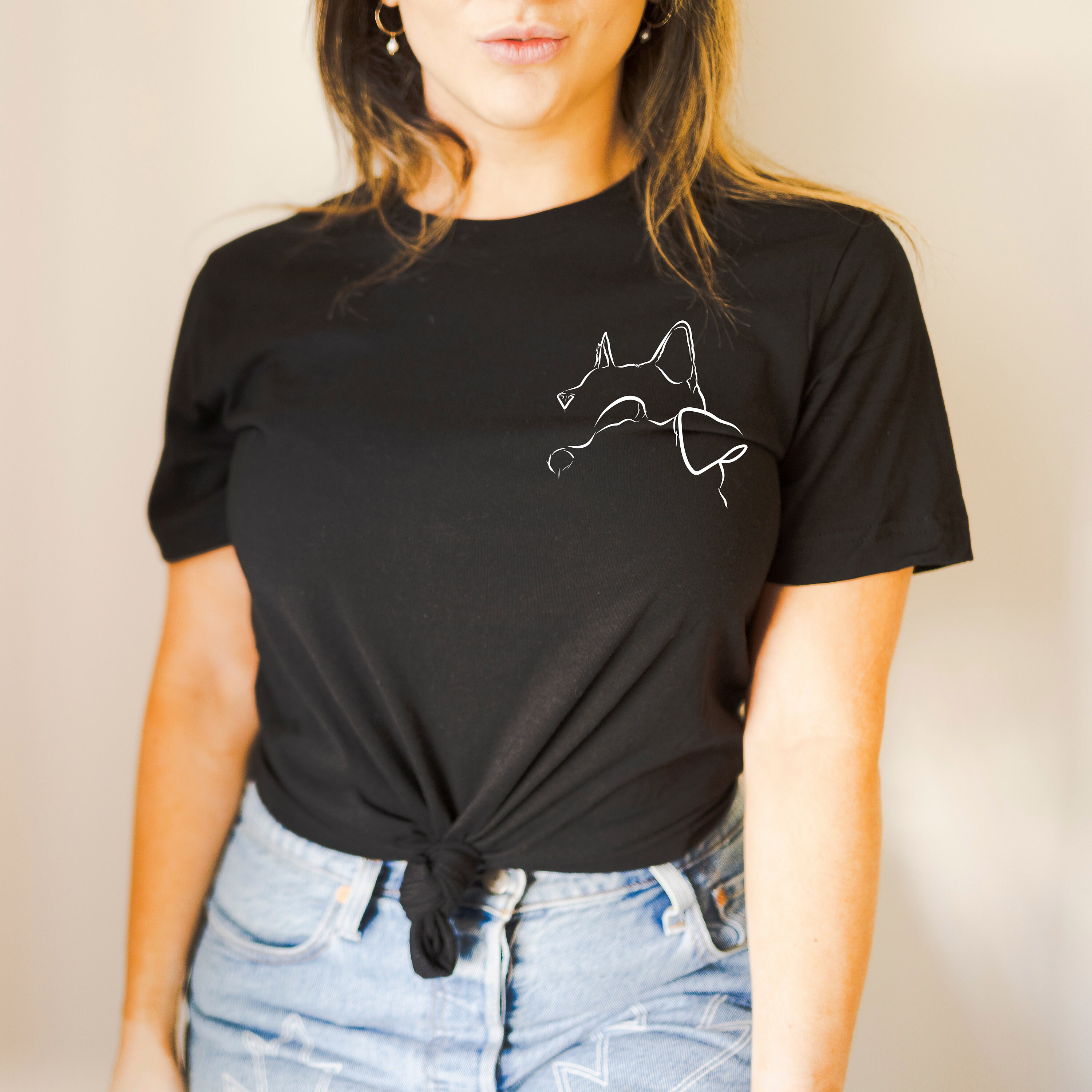 Custom Multiple Side Profile Dog Cat or Other Pet Portrait - Etsy