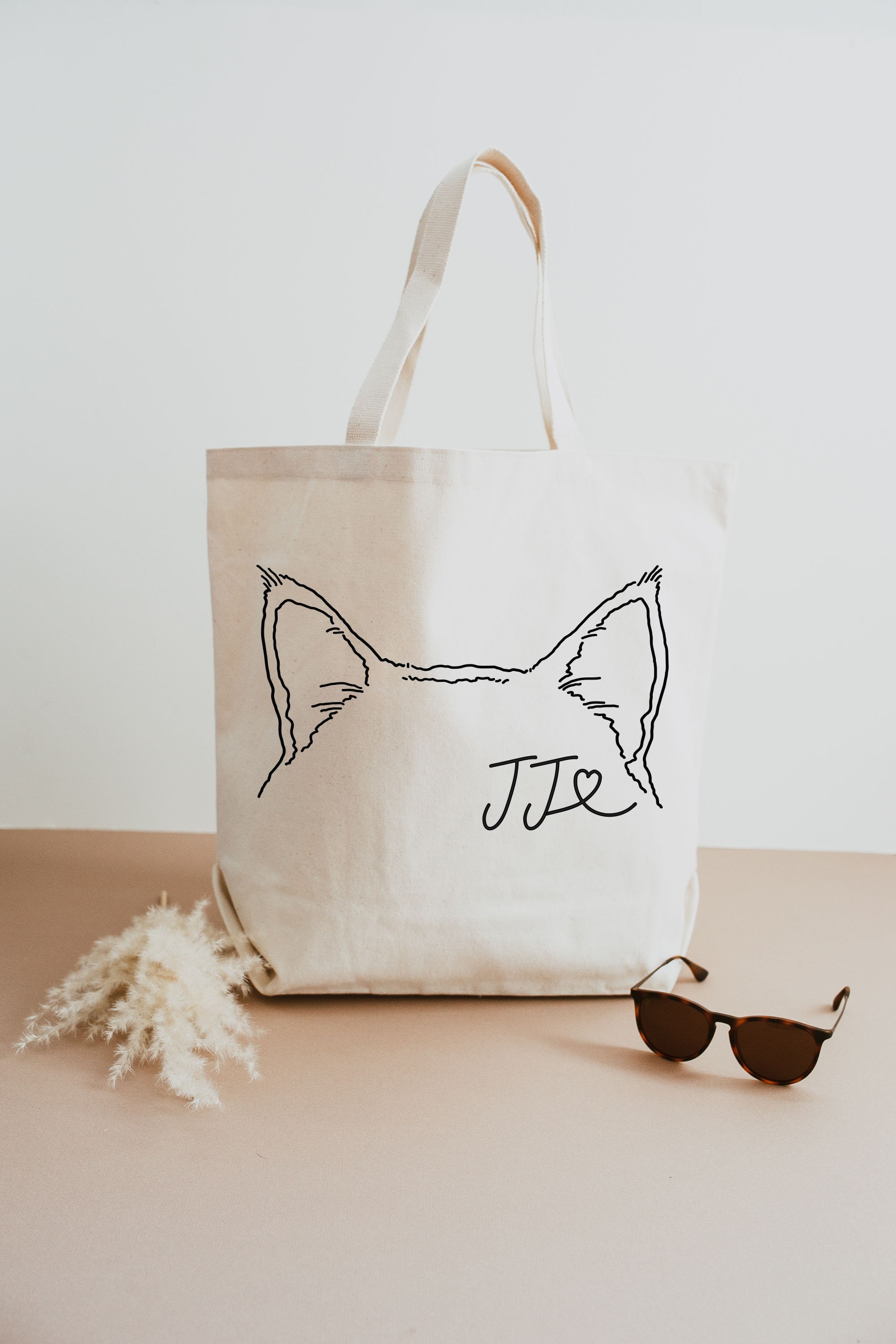Custom Dog Ears Outline Personalized Tattoo Inspired Custom - Etsy