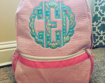 Backpack initials | Etsy
