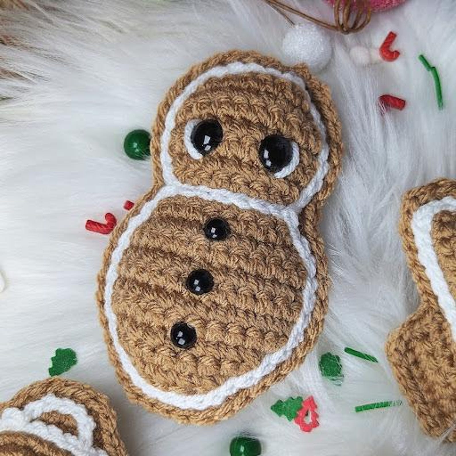 CROCHET PATTERN- Christmas Sugar Cookie Crochet Pattern, Christmas ...
