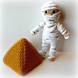 Pattern-egyptian Pyramid Crochet Pattern, Ancient Egypt Crochet Pattern ...