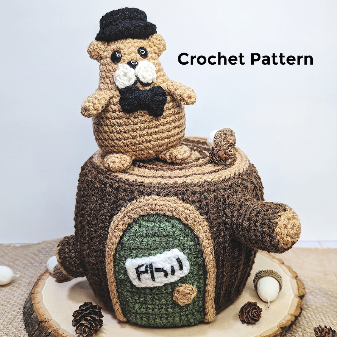 Groundhog Day Playset Crochet Pattern - Amigurumi Pattern - Etsy