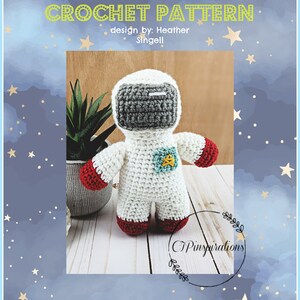 Astronaut Buddy Crochet Pattern, Space Crochet Pattern, Nasa Crochet ...