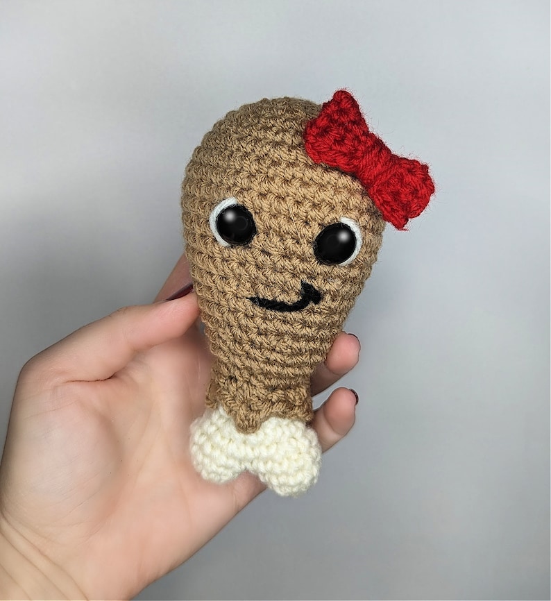 Turkey Leg Crochet Pattern/ Thanksgiving Crochet Pattern - Etsy