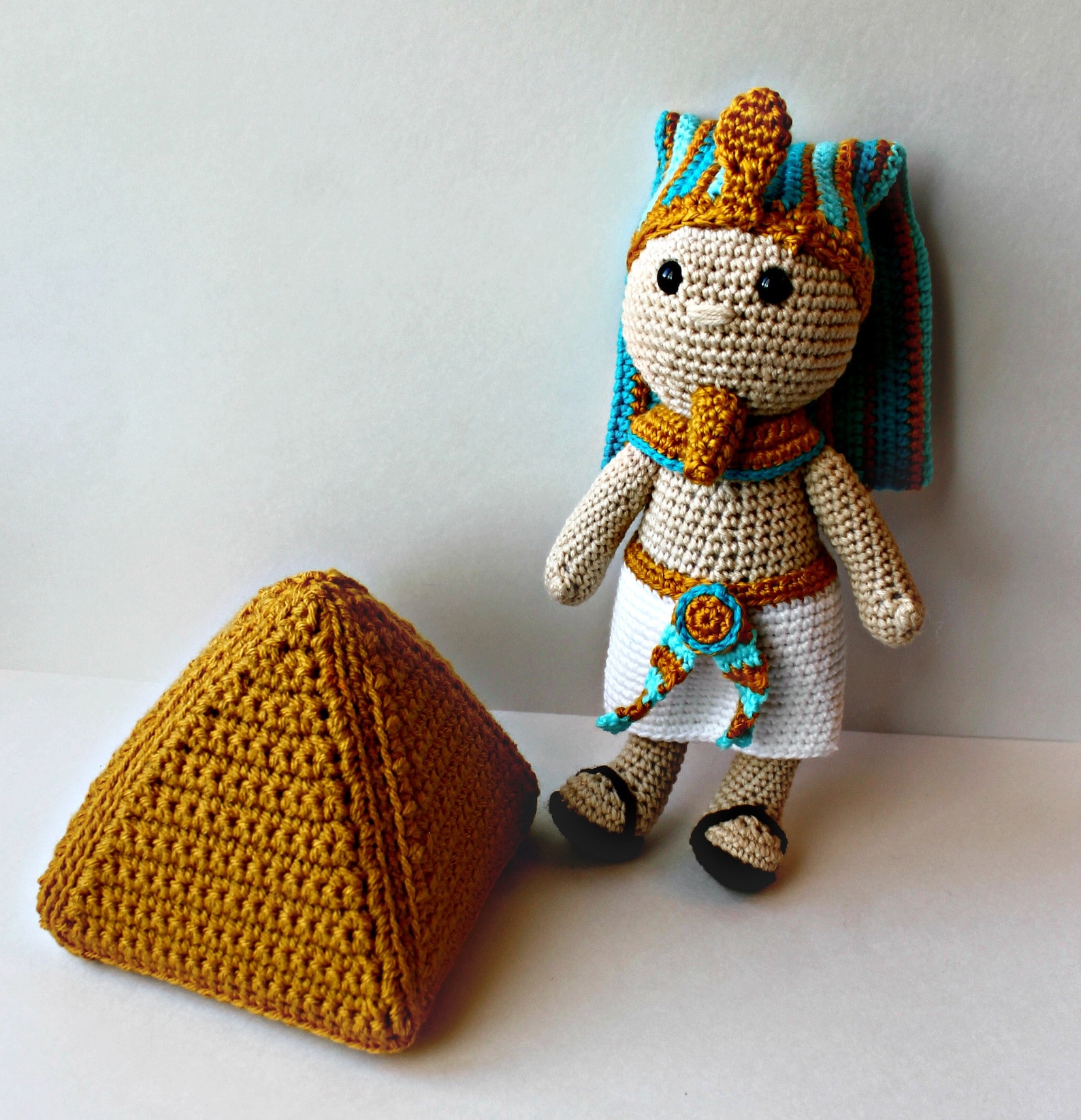 Pattern-egyptian Pyramid Crochet Pattern Ancient Egypt - Etsy