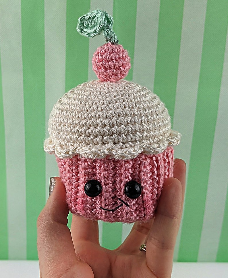 PATTERNSweetie Cupcake Crochet Pattern Amigurumi Cupcake | Etsy