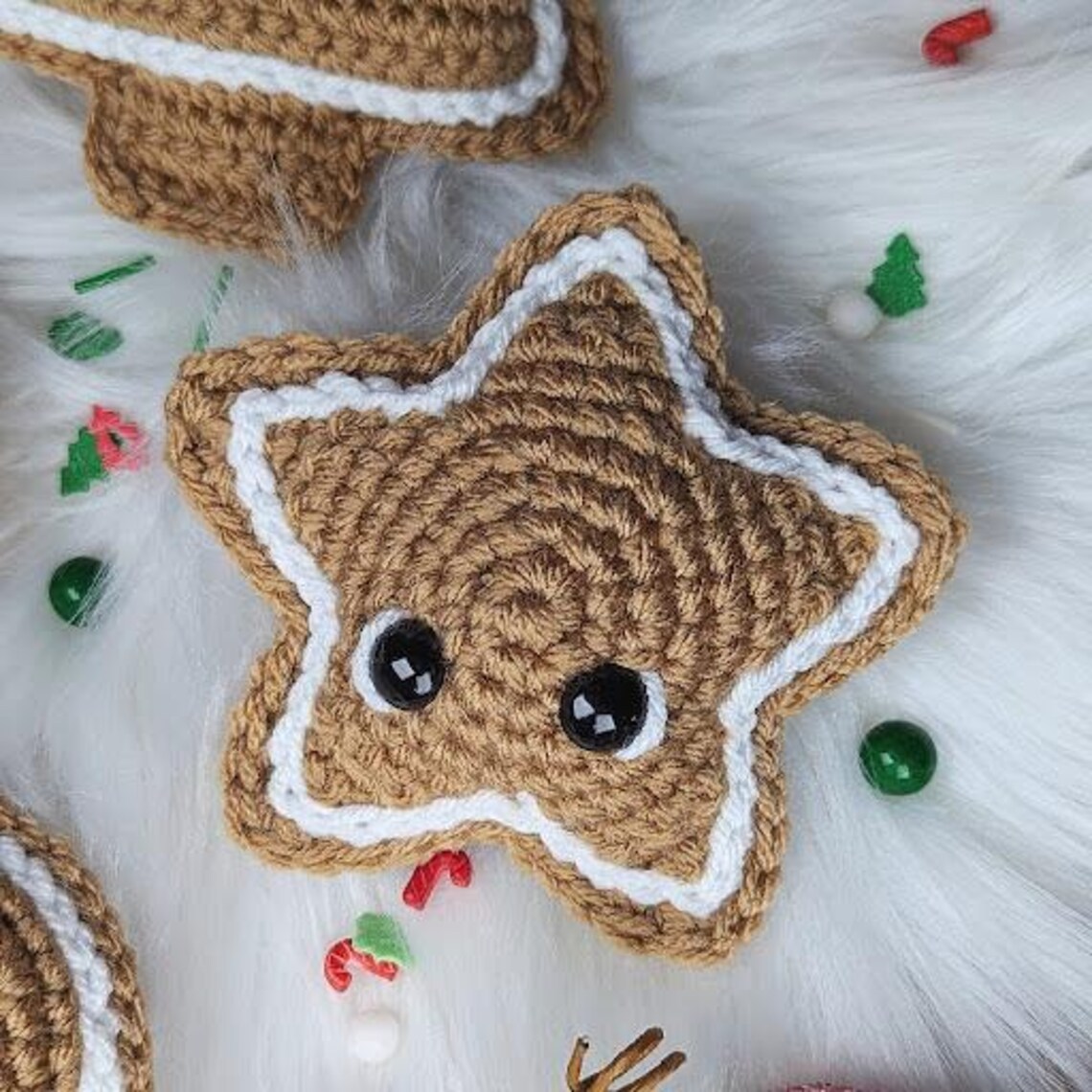 CROCHET PATTERN- Christmas Sugar Cookie Crochet Pattern, Christmas ...