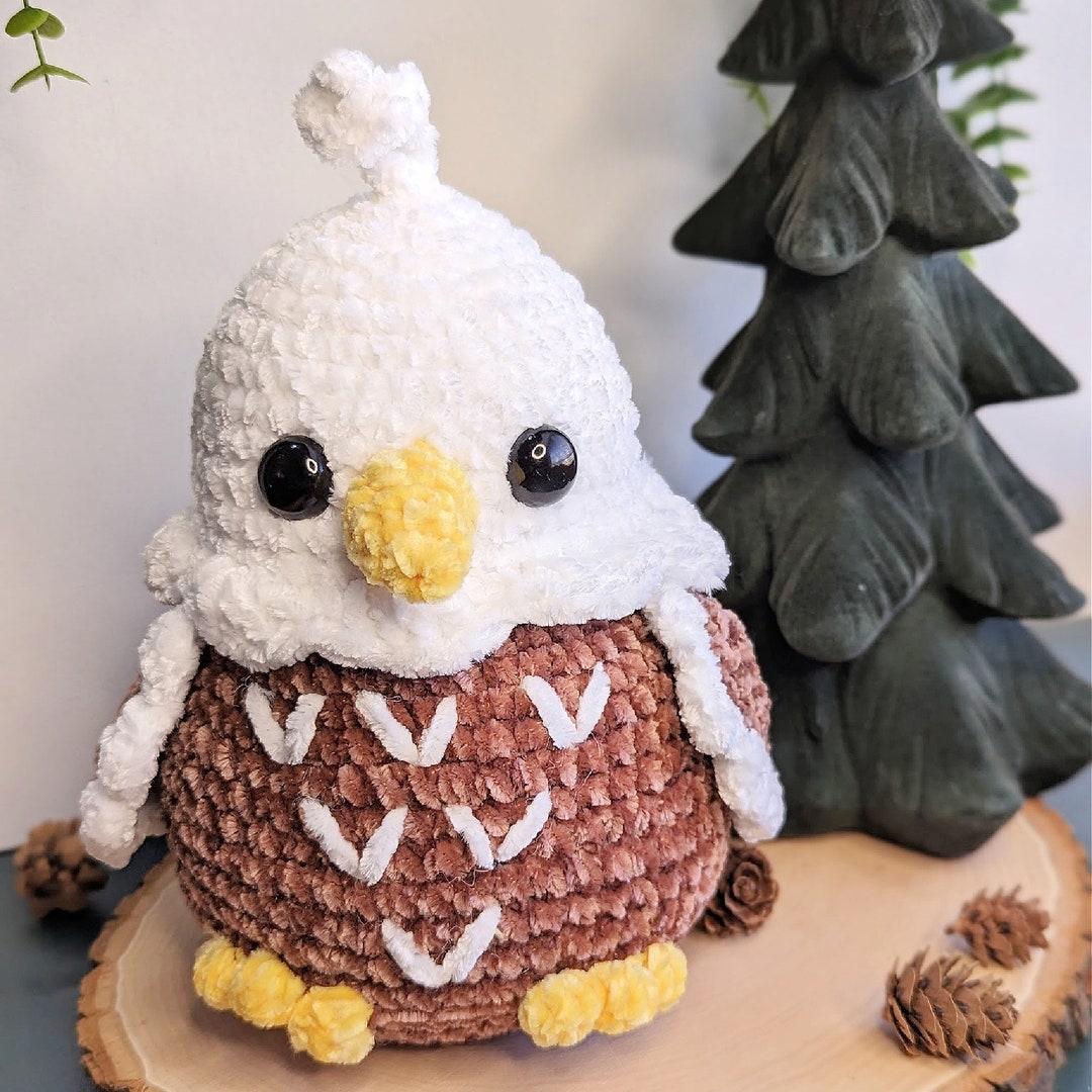 Crocheted Eagle, Bald Eagle Gift, Patriotic Gift - Etsy