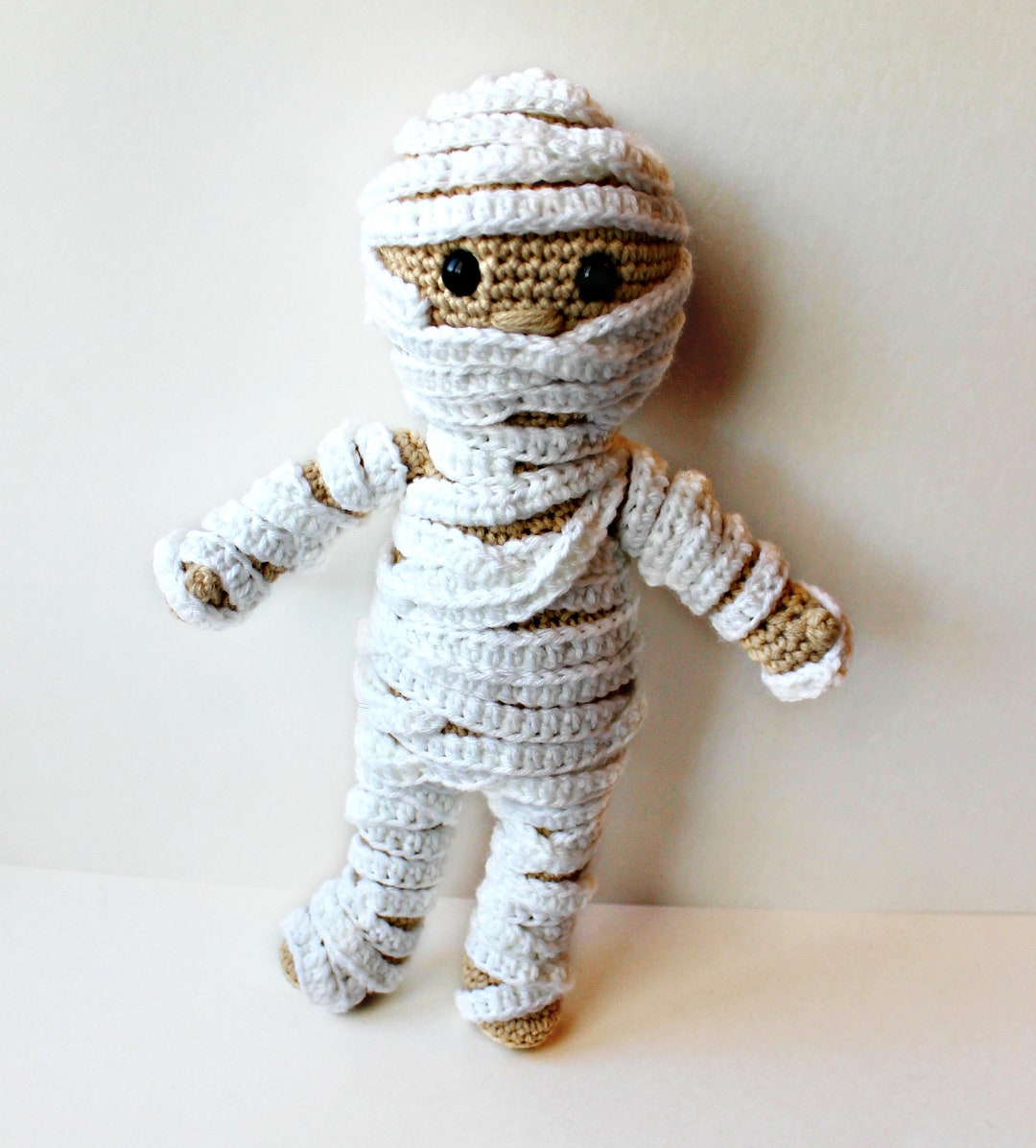 Crochet Mummy Pattern, Amigurumi Mummy, Mummy Toy, Crochet Pattern ...