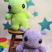 Space Alien Crochet Pattern, Crochet Alien Pattern, Amigurumi Alien ...