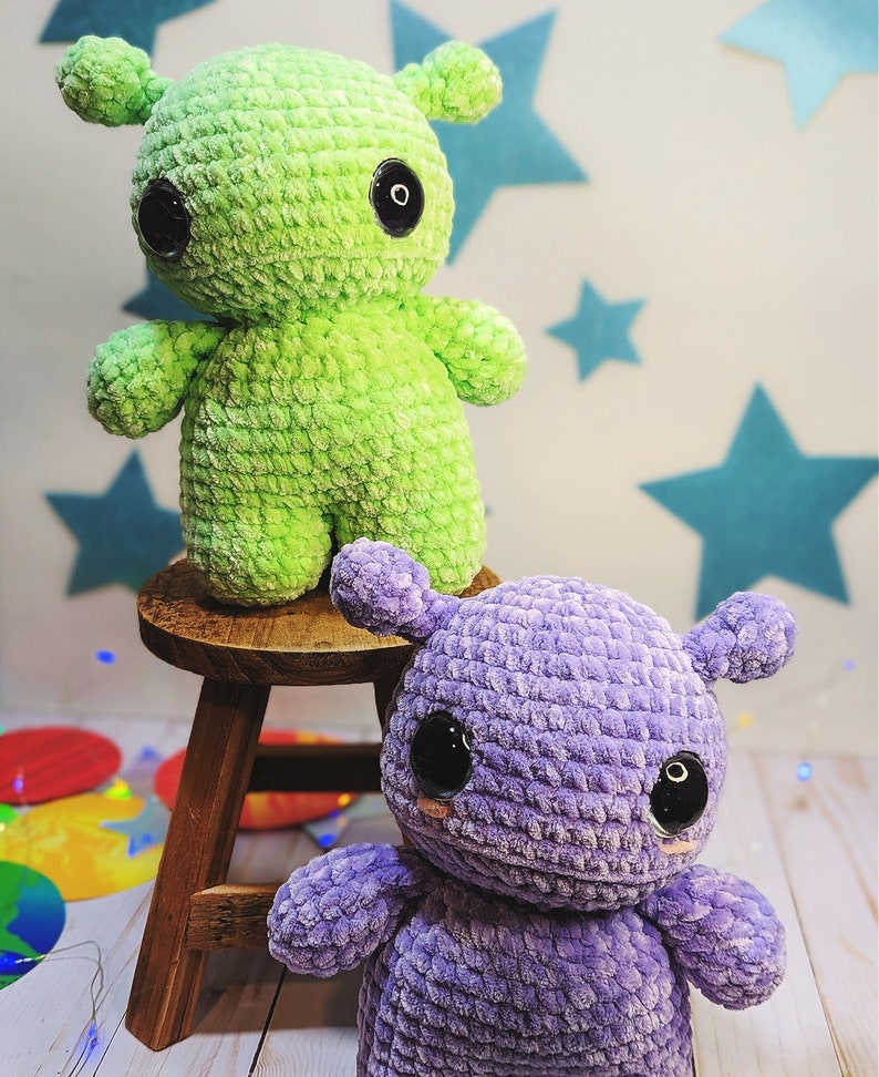 Space Alien Crochet Pattern Crochet Alien Pattern Amigurumi - Etsy