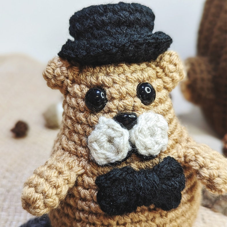Groundhog Day Playset Crochet Pattern - Amigurumi Pattern - Etsy