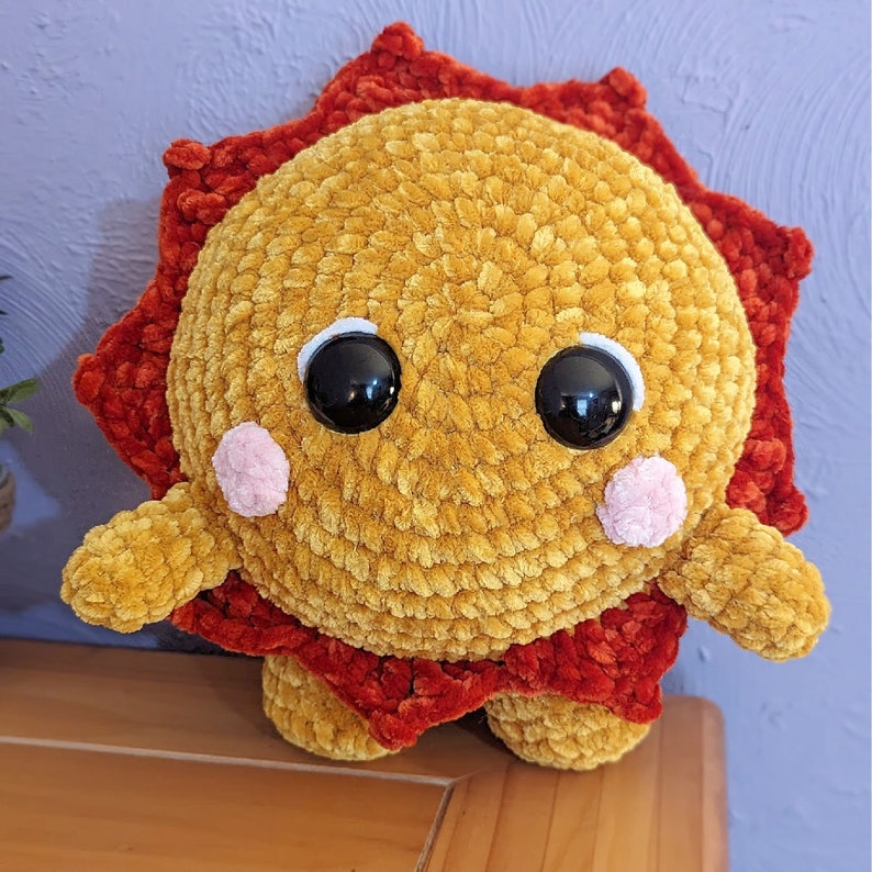 Ray of Sunshine Plushie Crochet Pattern - Etsy